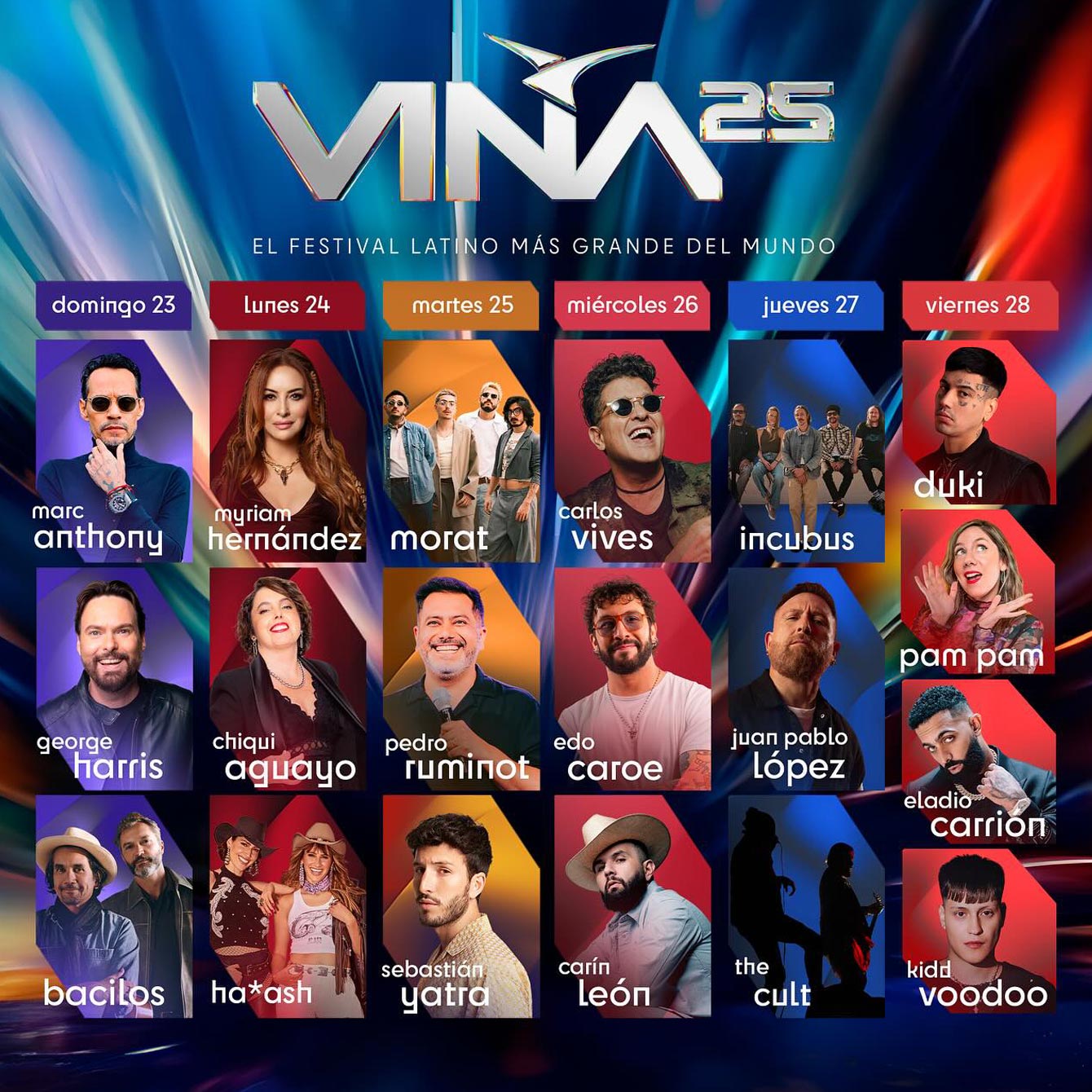 Festival de Viña 2025: Se filtran nombres de los dos primeros artistas ...